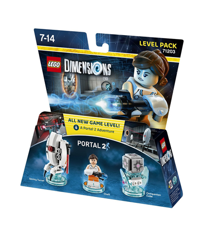 LEGO Dimensions - Level Pack Portal 2 Sentry Turret Chell Companion ...